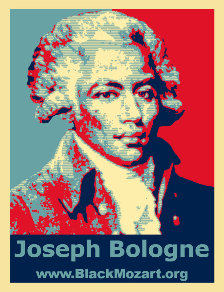 New Joseph Bologne Poster! – Black Mozart